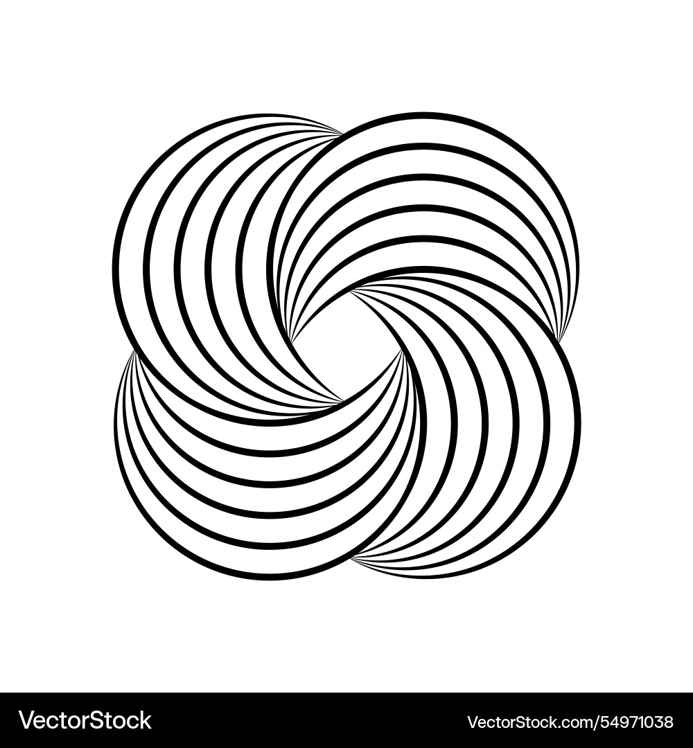 Web line modern color full logo design Royalty Free Vector