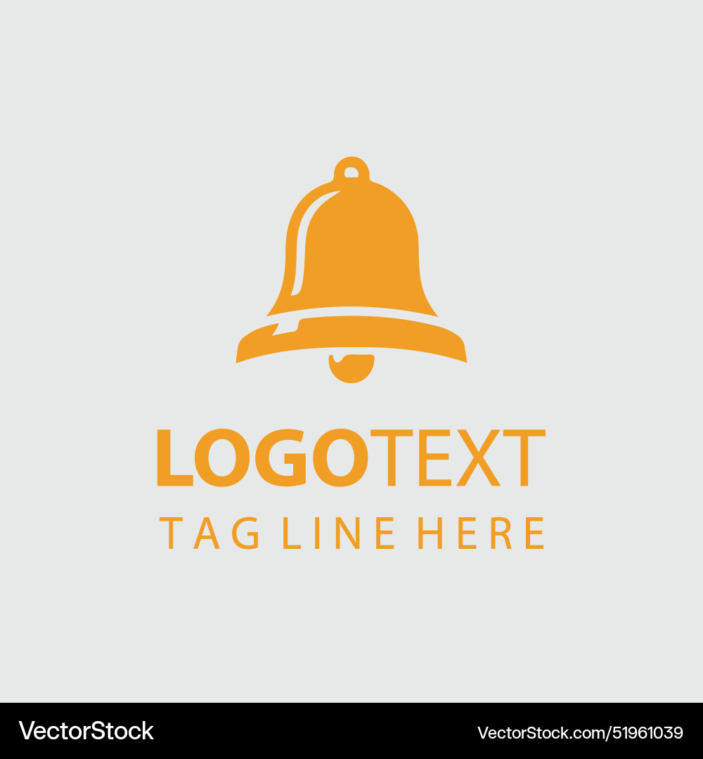 Bell logo Royalty Free Vector Image - VectorStock