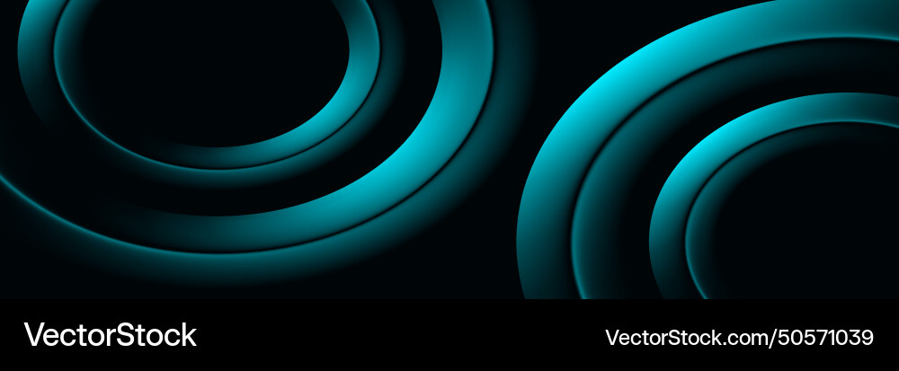 Dark abstract background with shiny geometric Vector Image