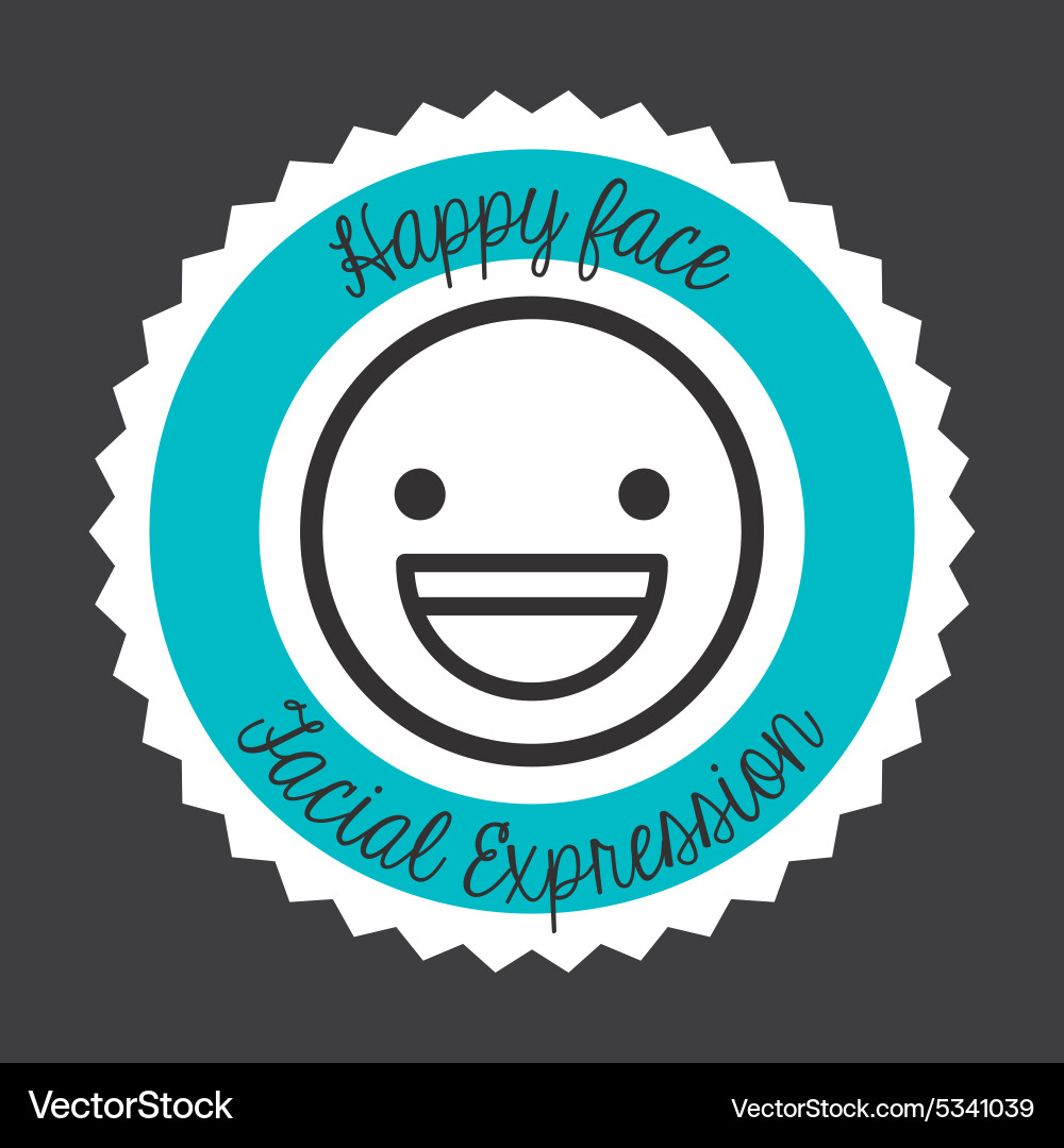 Facial expression Royalty Free Vector Image - VectorStock