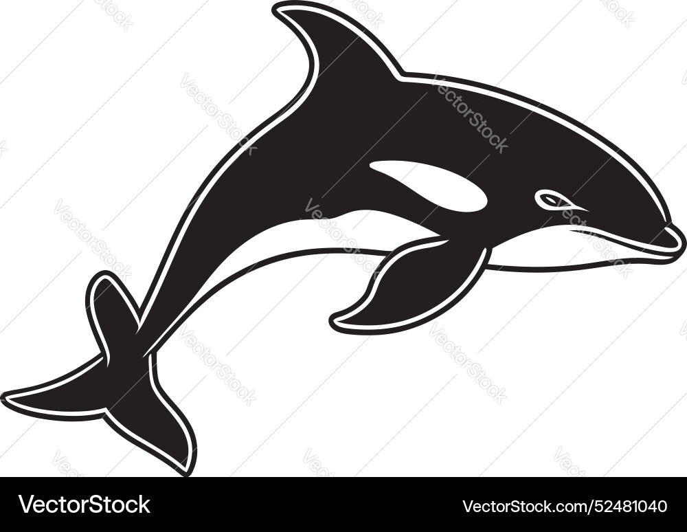 Petite poseidon sweet orca icon tiny titan Vector Image