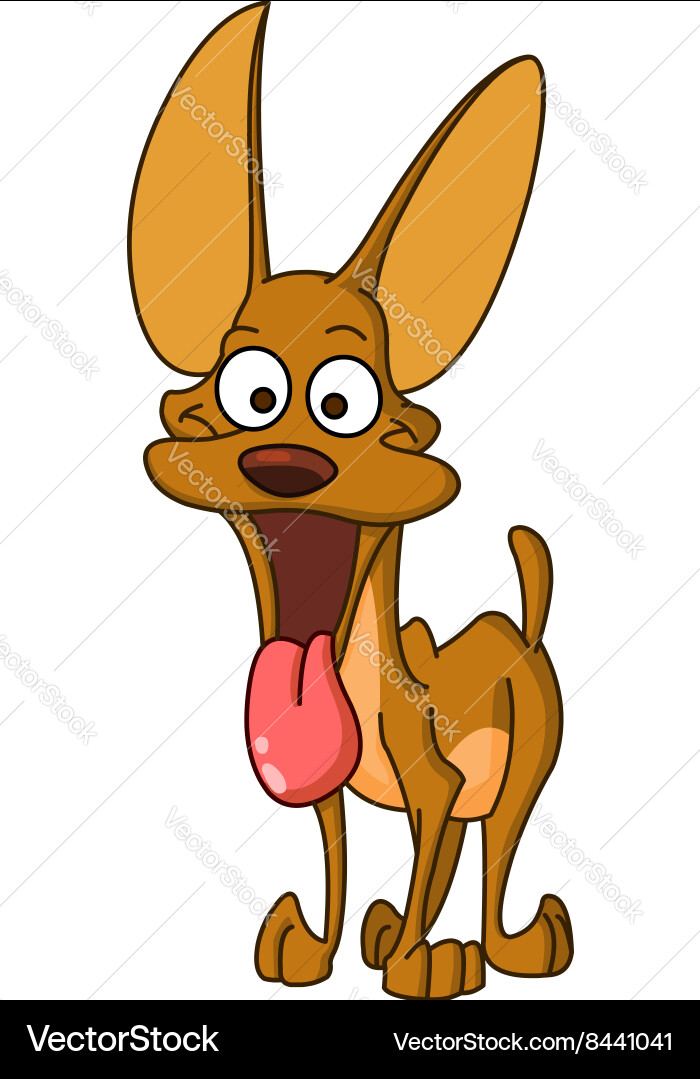 Happy Miniature Pinscher Royalty Free Vector Image