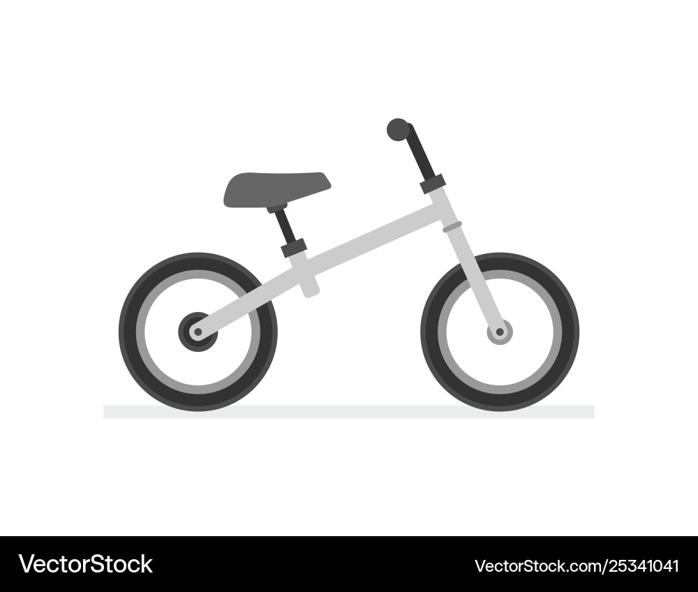 Kids bike Royalty Free Vector Image - VectorStock