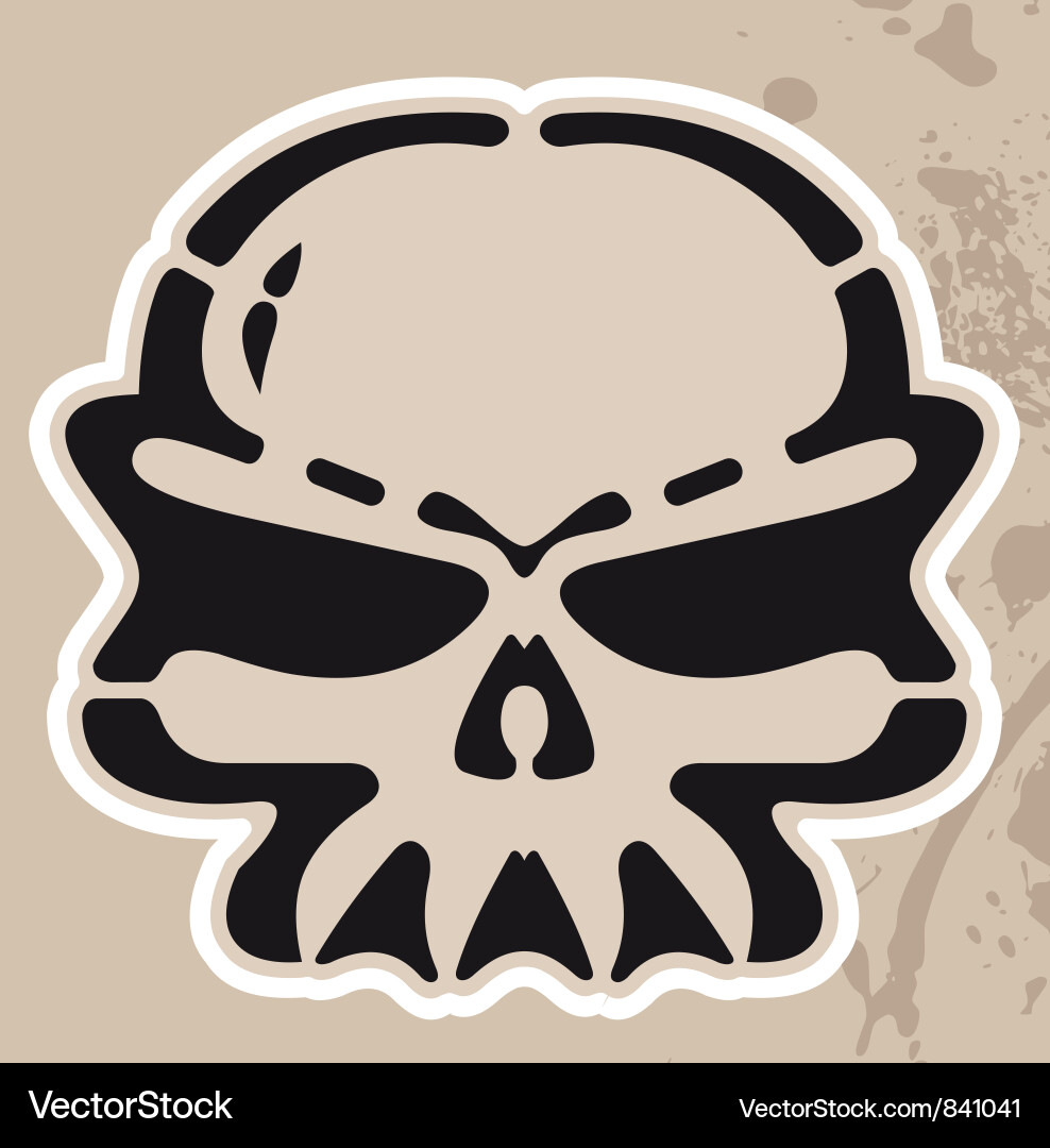Skull Royalty Free Vector Image - VectorStock