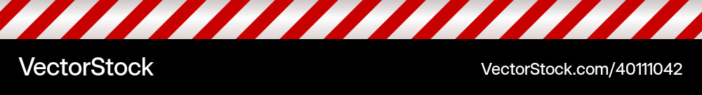 Red caution tape safety striped ribbon danger Vector Image