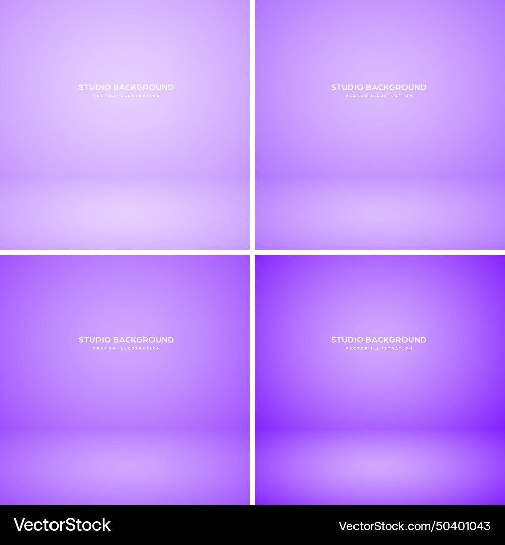 Empty violet studio abstract backgrounds Vector Image