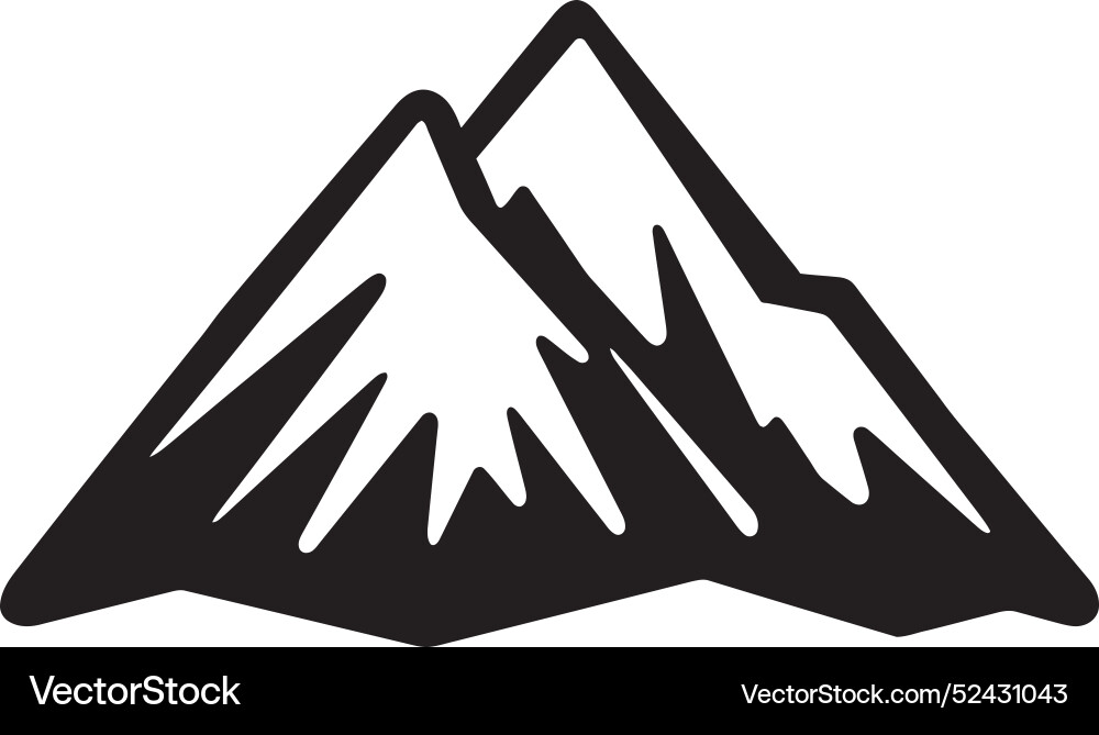 Midnight range landscapescape nightfall Royalty Free Vector