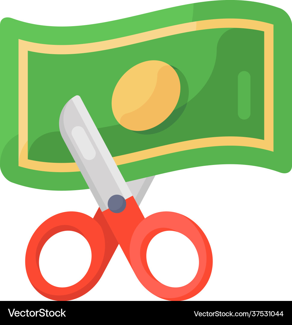 Cut price Royalty Free Vector Image - VectorStock