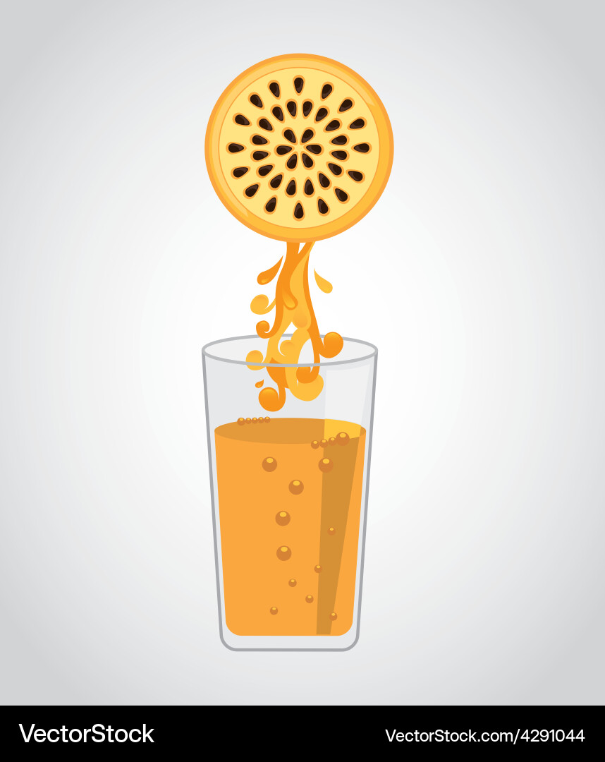 Juice fruit Royalty Free Vector Image - VectorStock