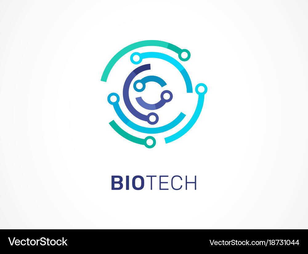 Tech Icon - Biotechnology Symbol Royalty Free Vector Image