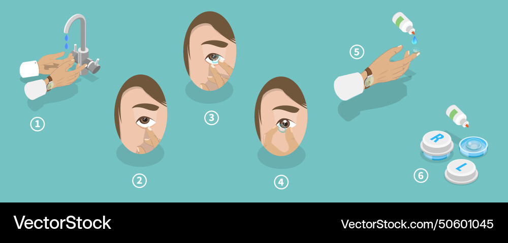 3d isometric flat of remove Royalty Free Vector Image