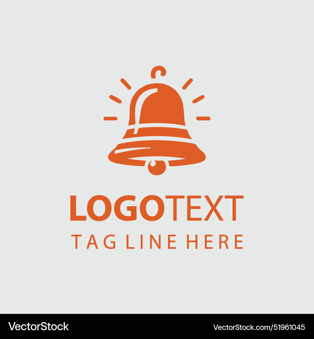 Bell logo Royalty Free Vector Image - VectorStock