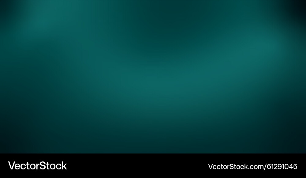 Deep Teal Gradient Background – Royalty-Free Vector | VectorStock