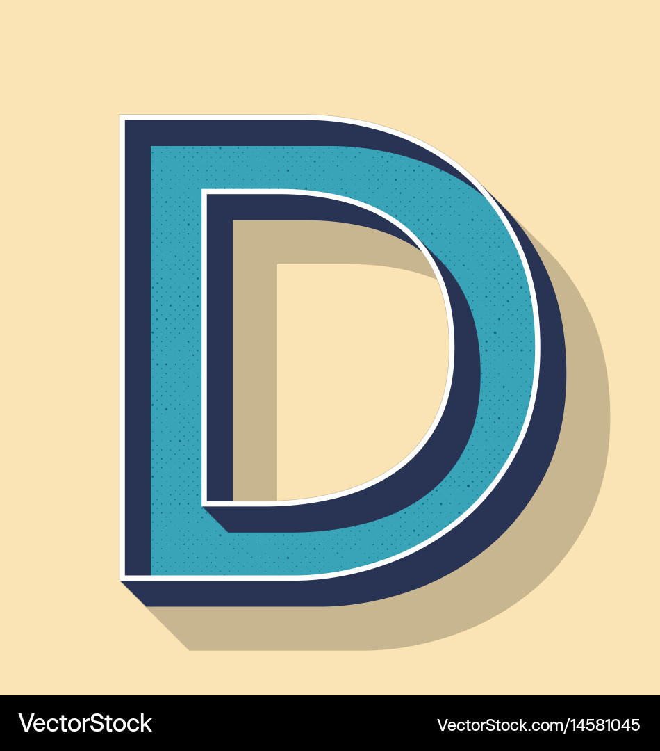 Cool Letter D Fonts Letter D PSD's, Gratis PSD Sjablonen Van Hoge