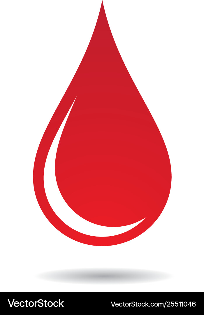 Blood icon design Royalty Free Vector Image - VectorStock