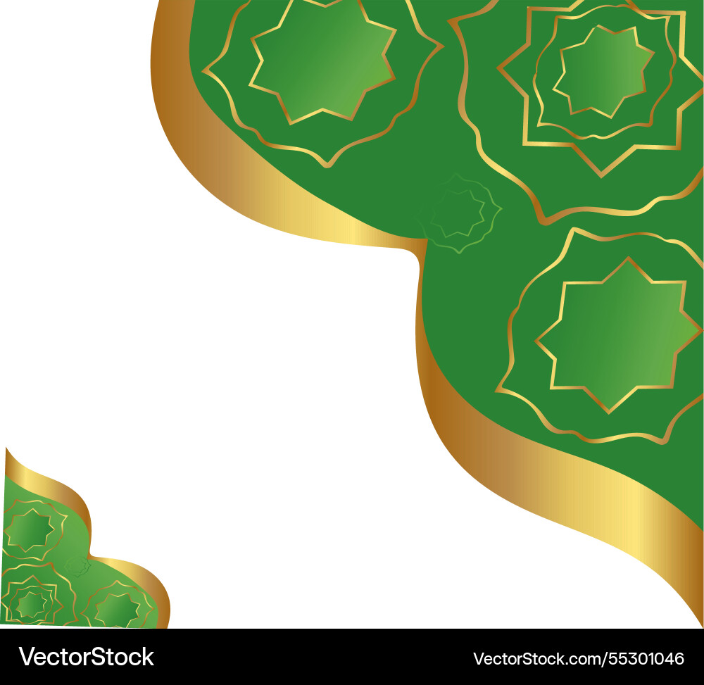 Islamic background free Royalty Free Vector Image