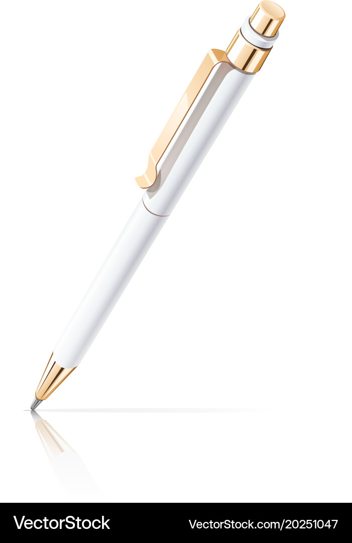 Ball pen Royalty Free Vector Image - VectorStock