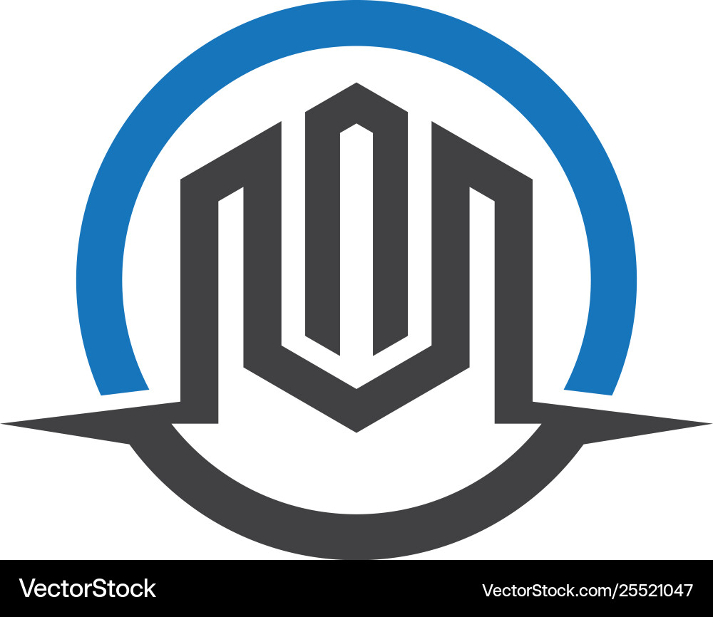 Real estate logo icon Royalty Free Vector Image