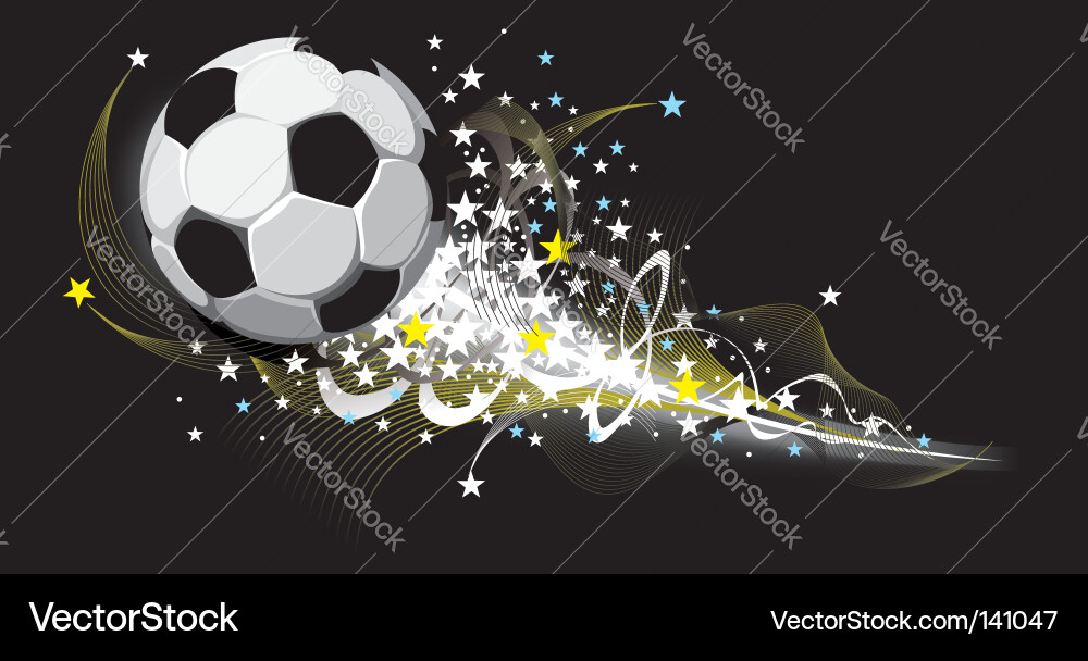 Soccer background Royalty Free Vector Image - VectorStock