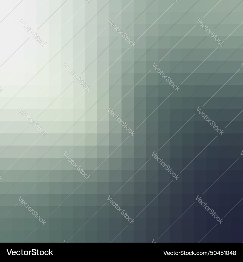 Abstract gradient background digital mosaic pixel Vector Image
