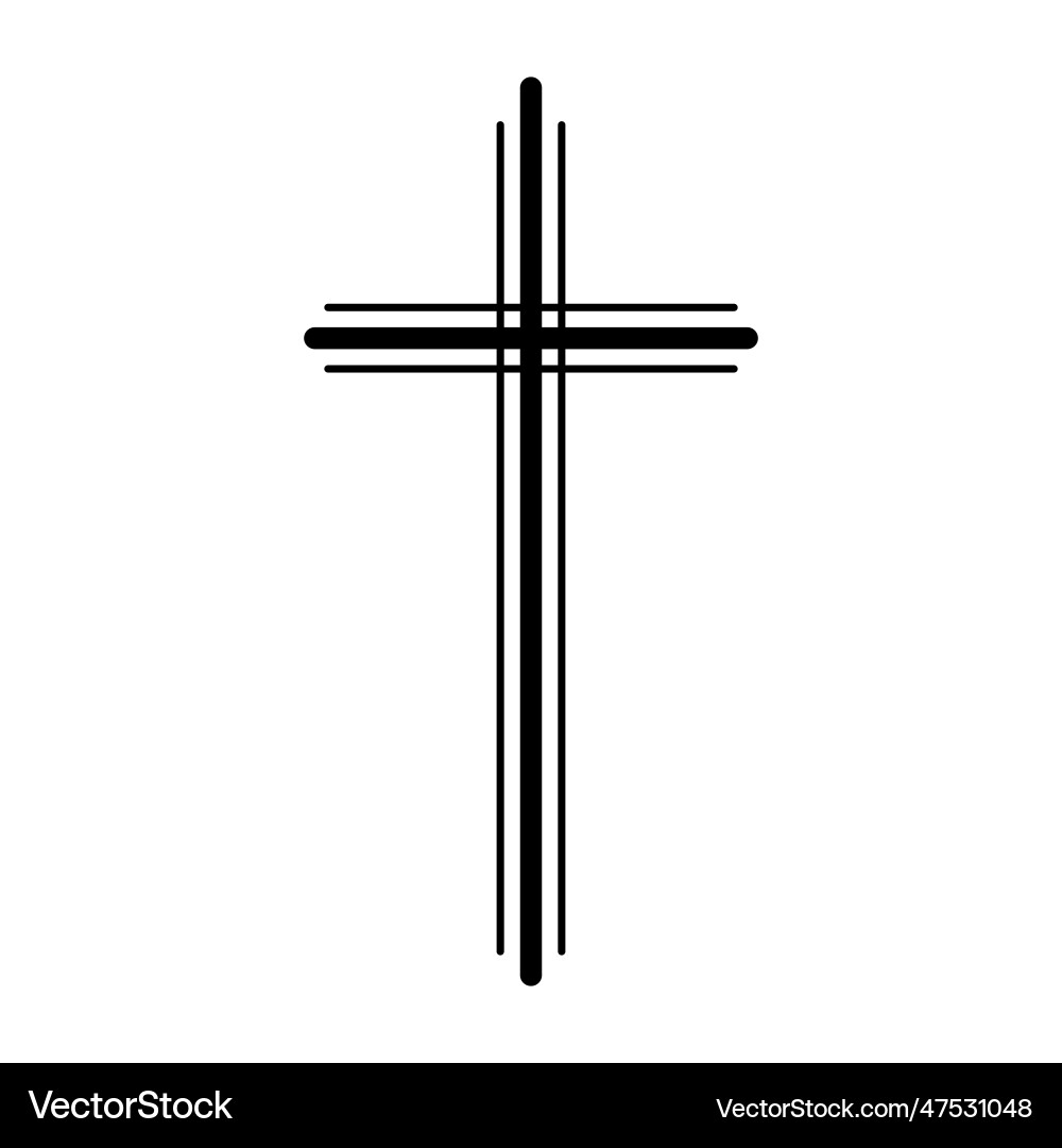 Contemporary Cross Clip Art