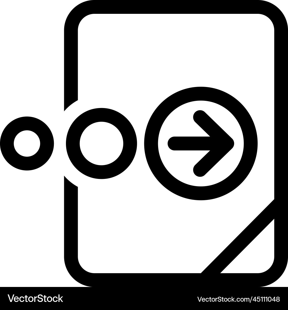 Input file icon Royalty Free Vector Image - VectorStock