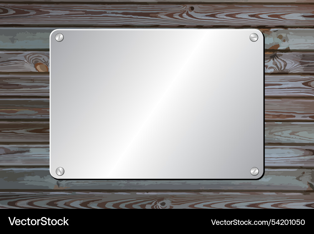 Plaque Royalty Free Vector Image - VectorStock