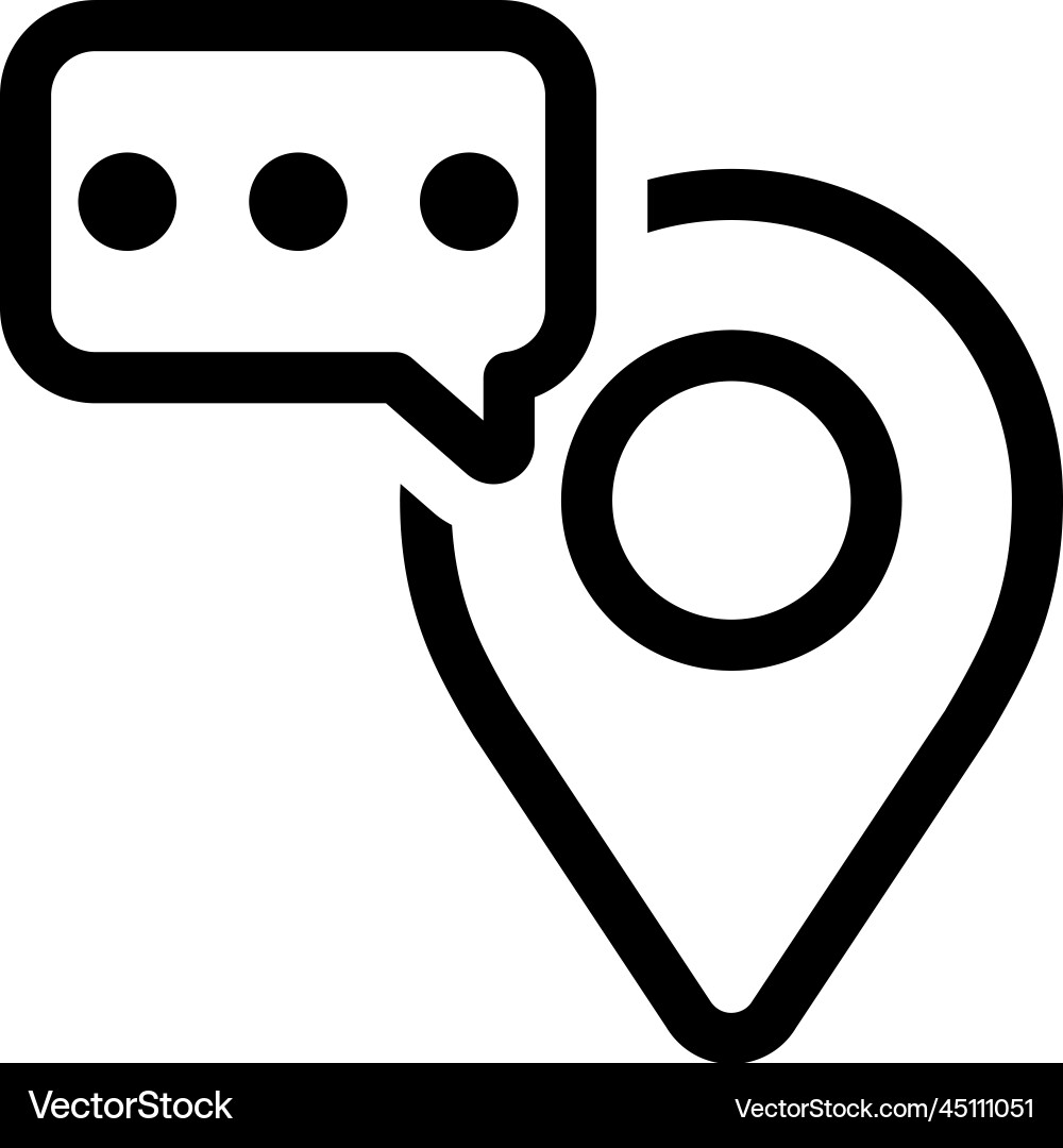 Standort Adresse Symbol Lizenzfreies Vektorbild