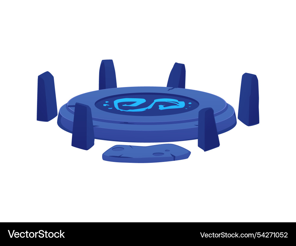 Ancient Stone Altar Royalty Free Vector Image - VectorStock