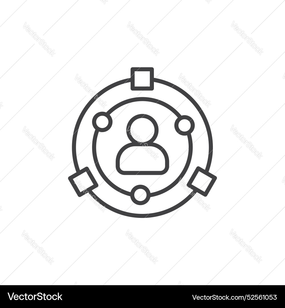 Experience icon set on white background Royalty Free Vector