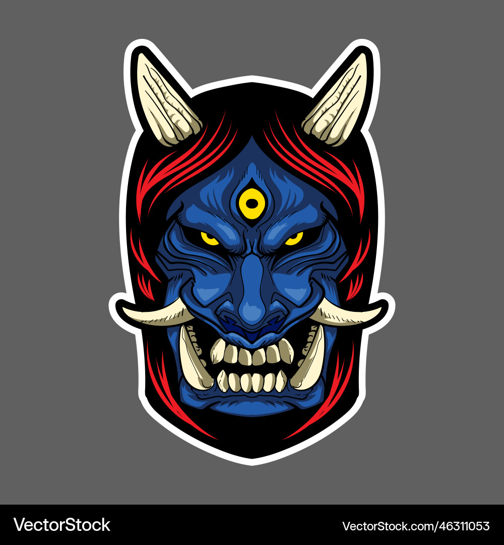 Japanese Oni Drawing Japanese Demon Mask Images – Browse 31,240