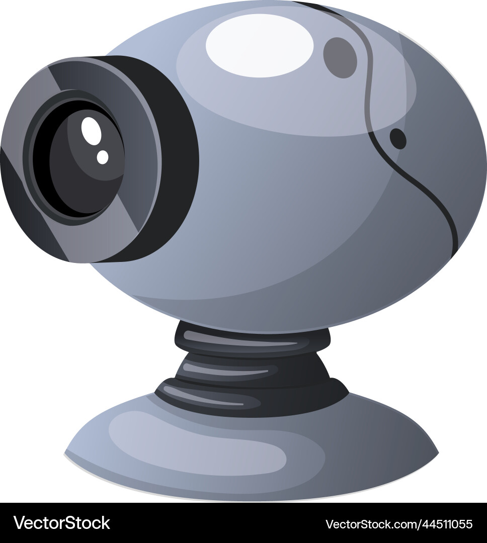 Web camera cartoon Royalty Free Vector Image - VectorStock