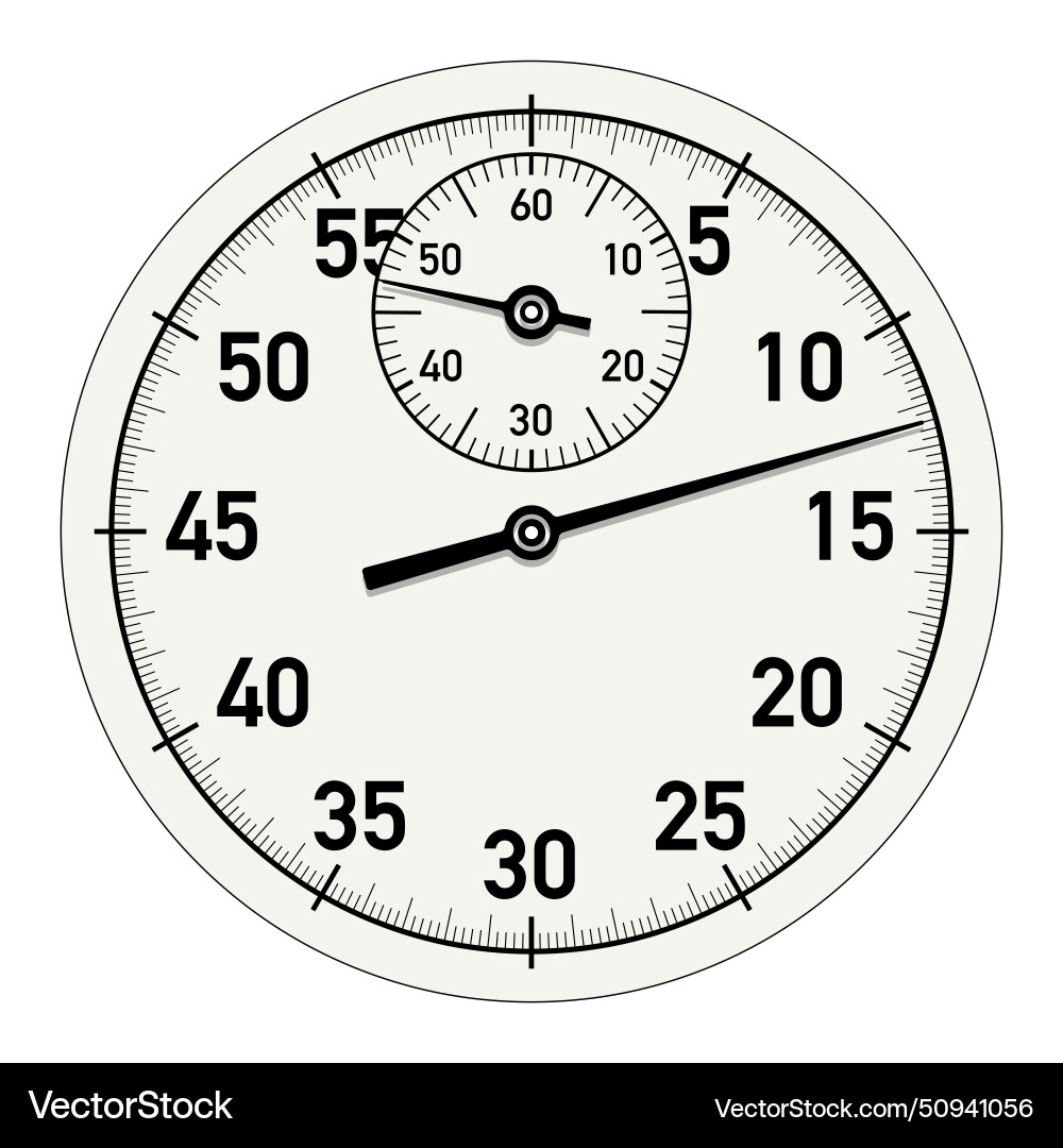 Timer Timekeeper Icon Vector Images (over 1,200)
