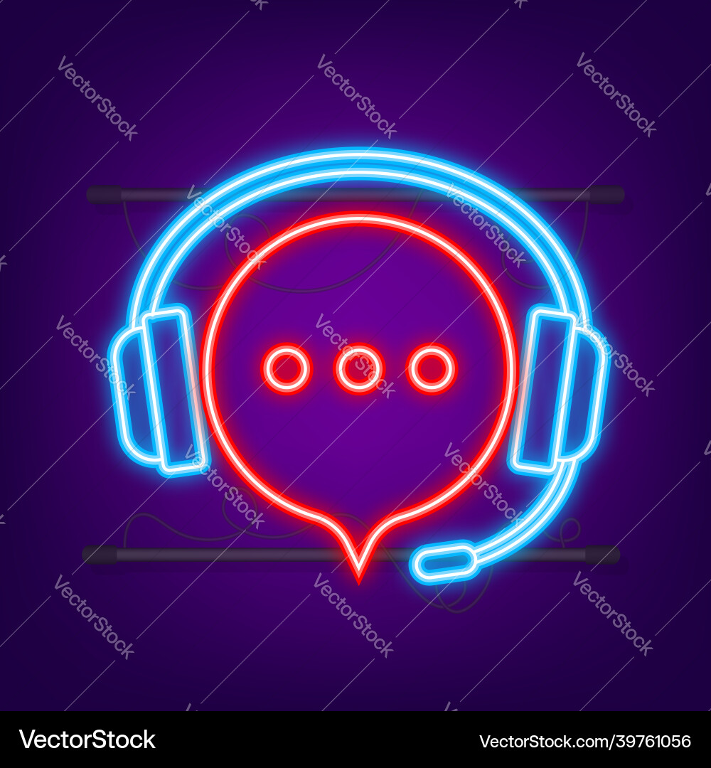Flat with customer service Royalty Free Vector Image