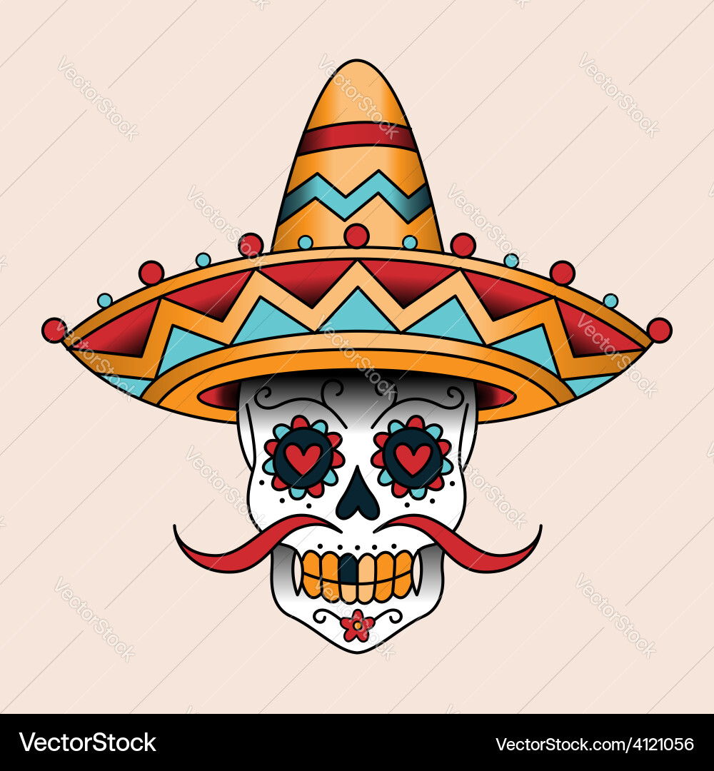 Mexico Scull Vector Images (over 270)