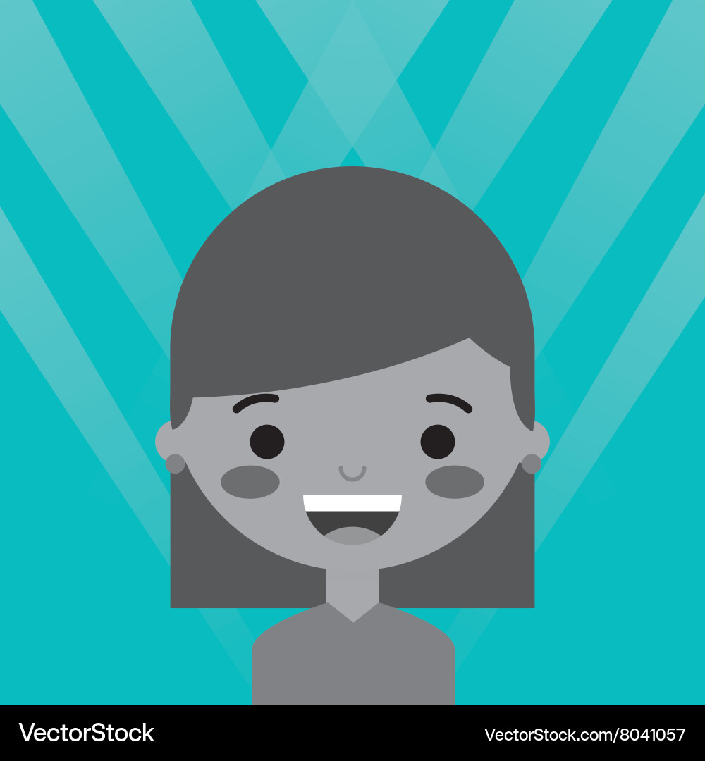 Female avatar design Royalty Free Vector Image
