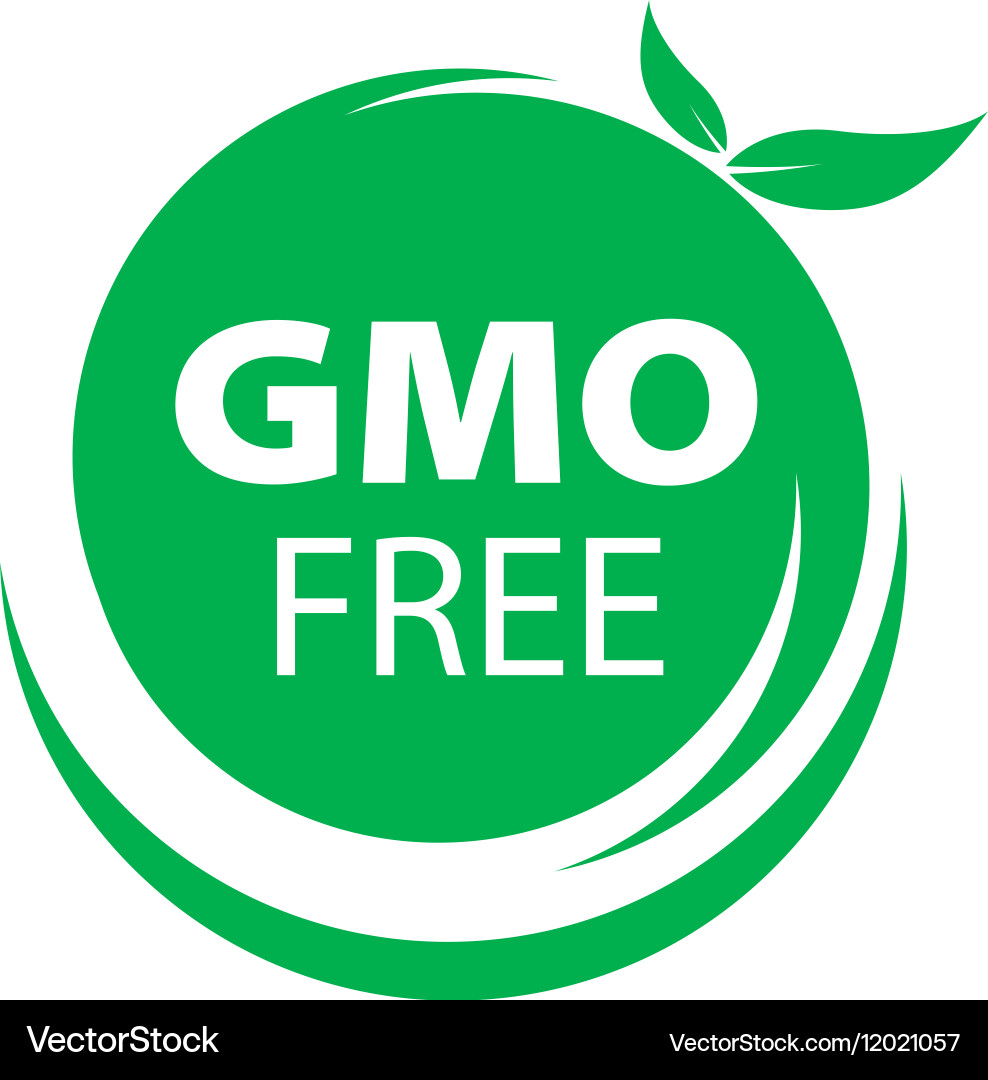 Logo gmo free Royalty Free Vector Image - VectorStock