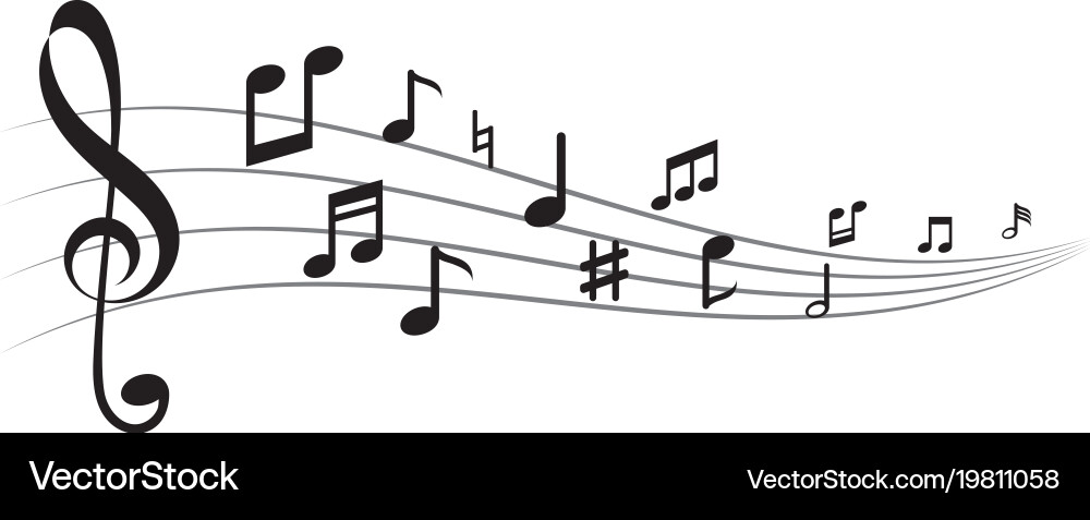 Music note Royalty Free Vector Image - VectorStock