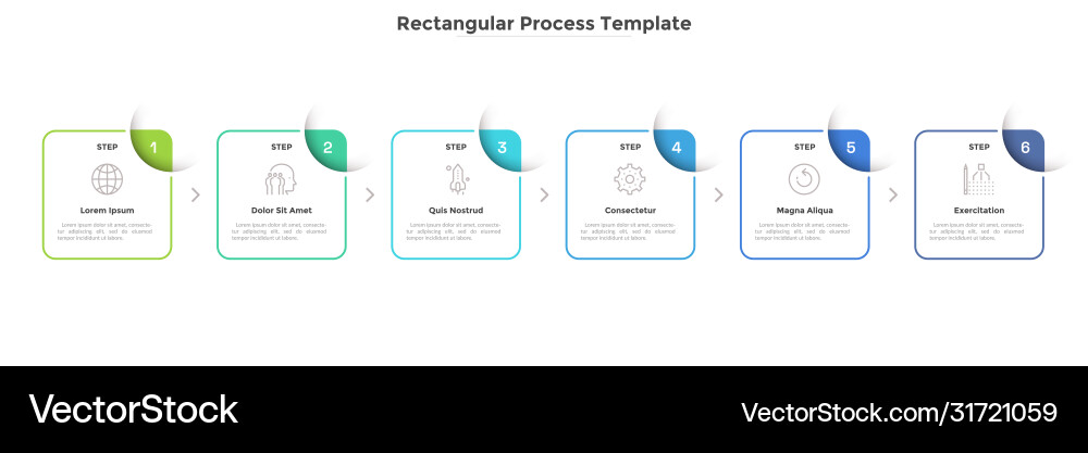 Modern infographic options template Royalty Free Vector