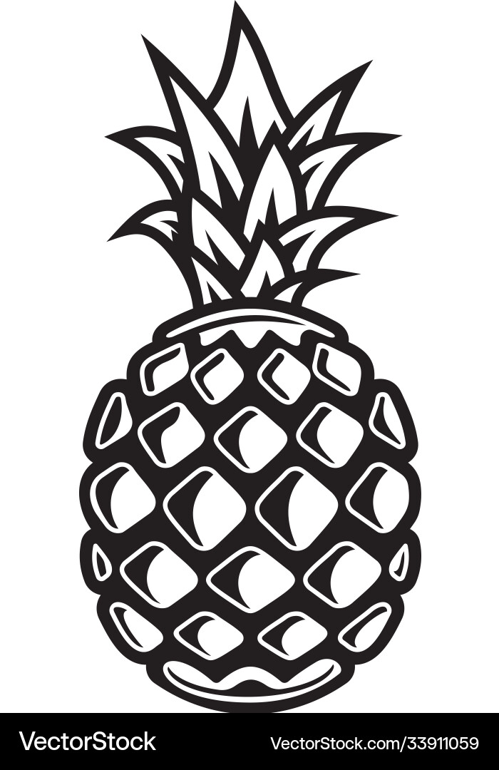 Pineapple Royalty Free Vector Image - VectorStock
