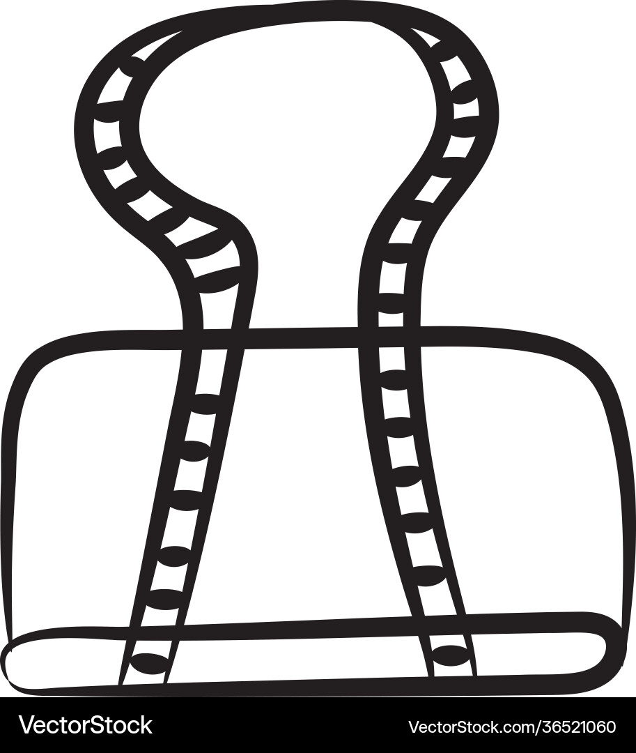 Paper clip Royalty Free Vector Image - VectorStock