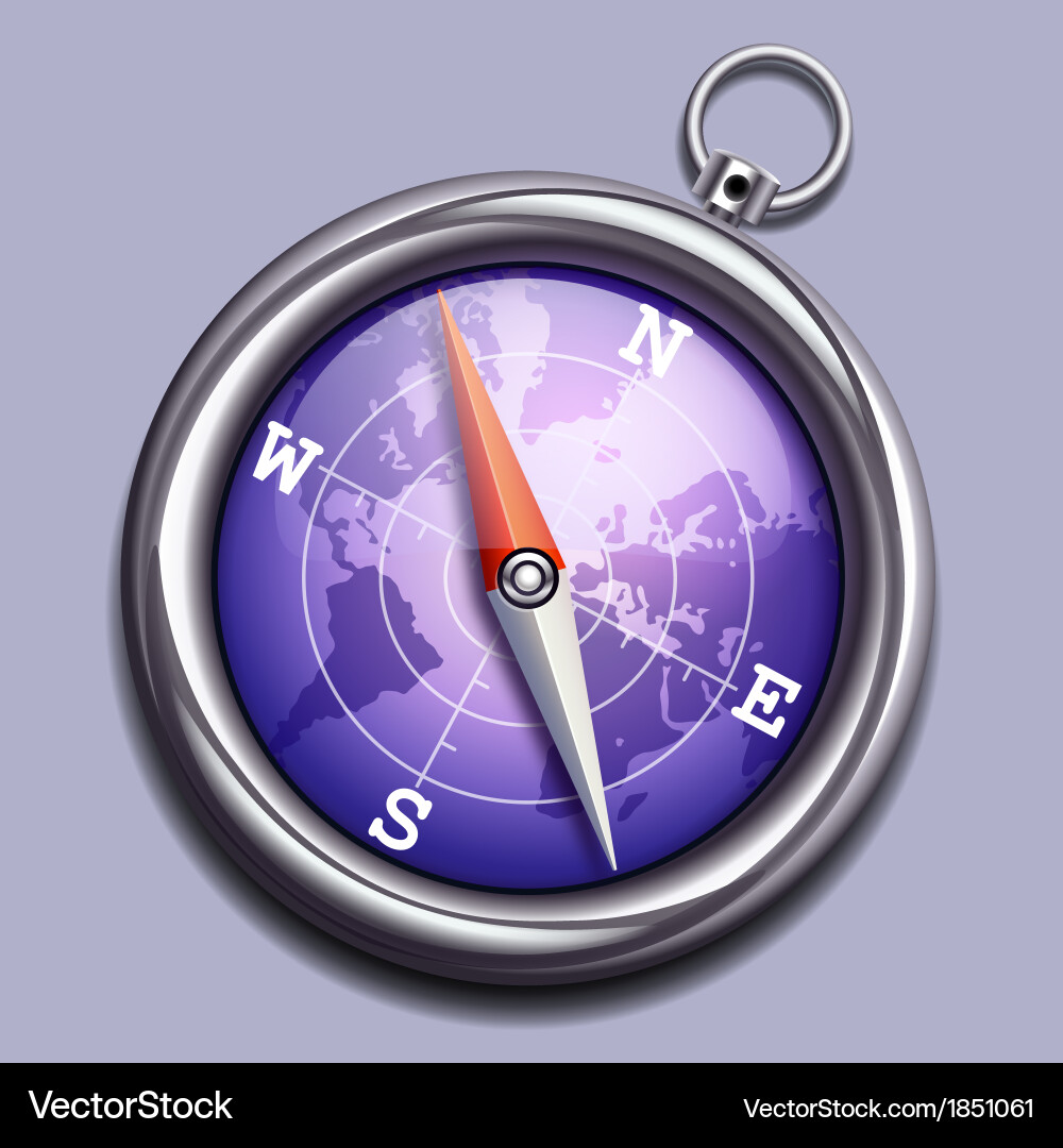 Compass Royalty Free Vector Image - VectorStock