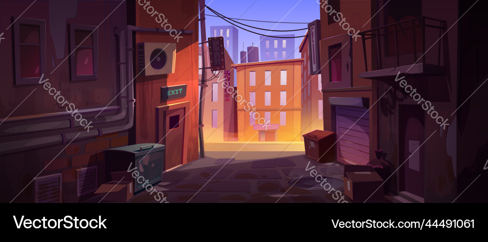 Brick Wall Alley Vector Images (81)