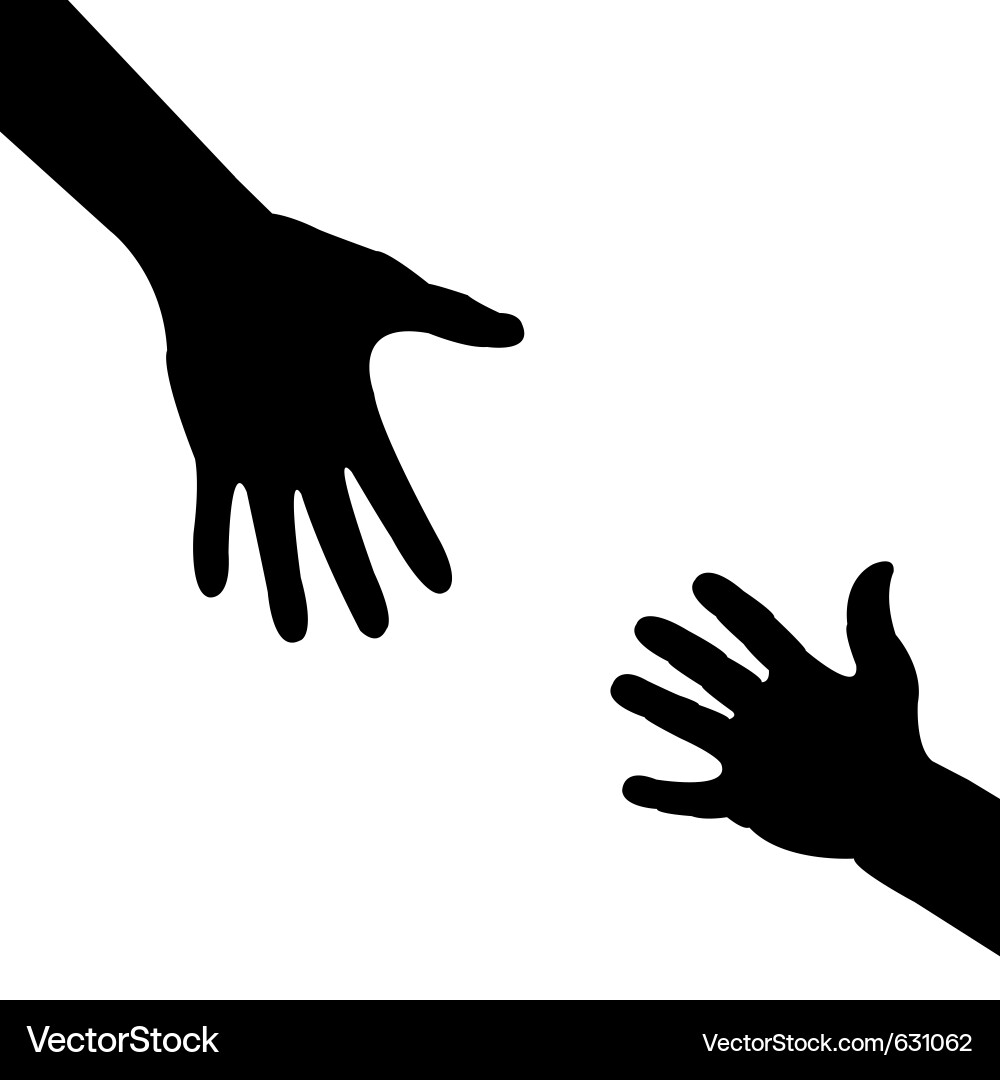 Reaching Out Together Vector Images (over 150)