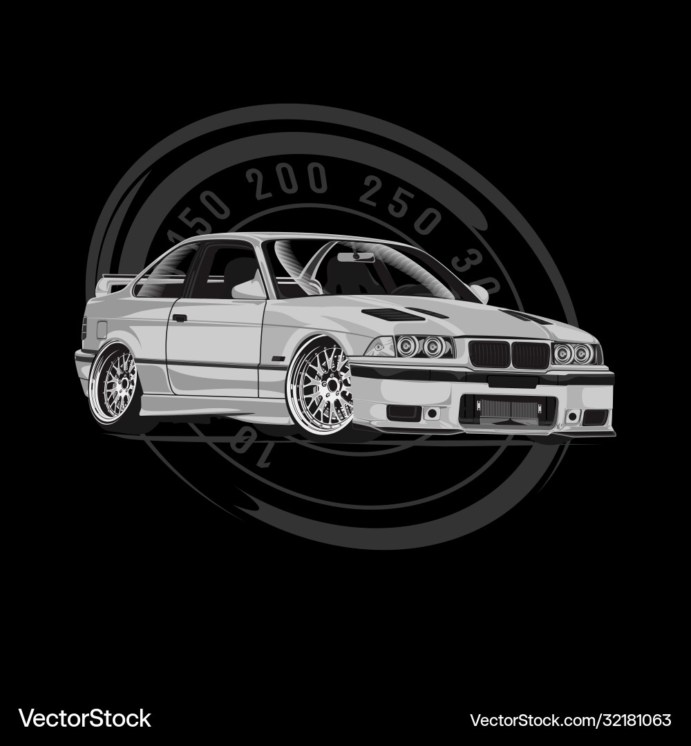 Luxury car Royalty Free Vector Image - VectorStock