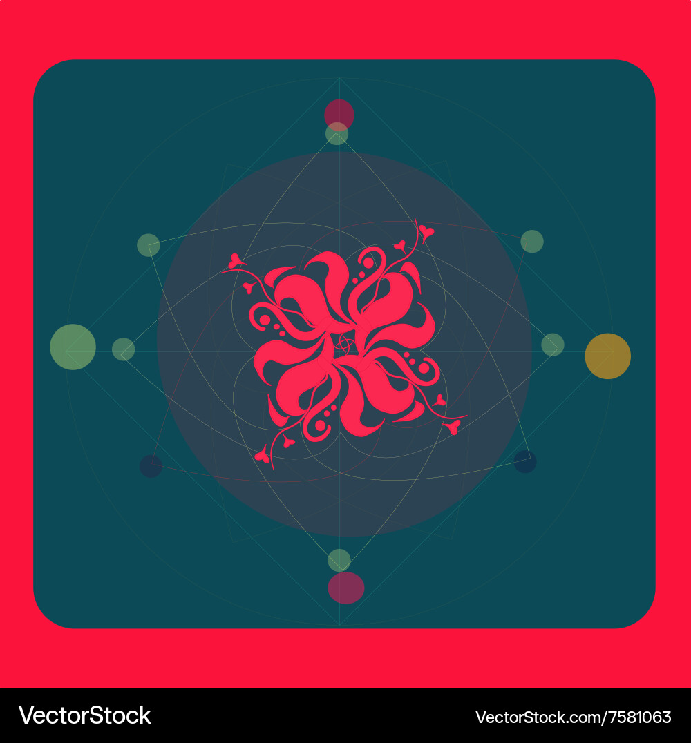 Flower Of Love Sacred Geometry