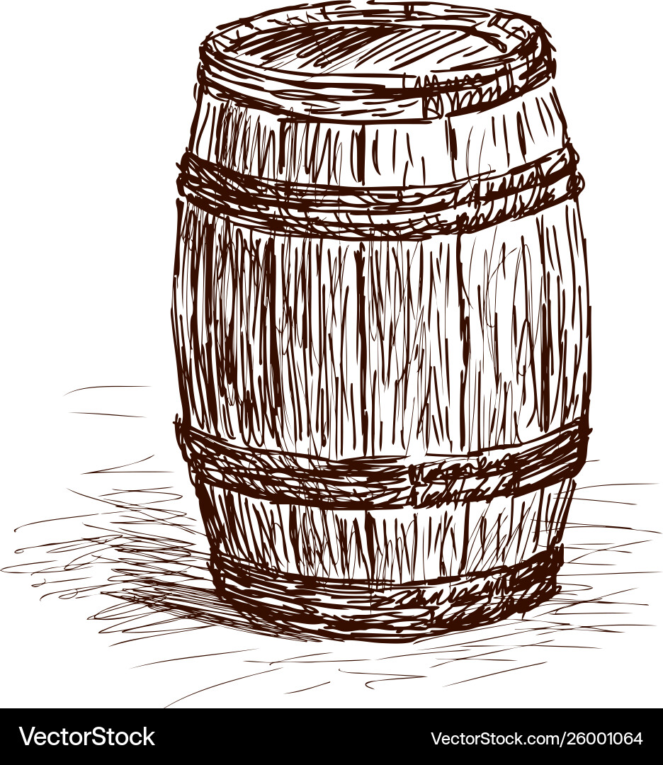 Barrel Royalty Free Vector Image - VectorStock