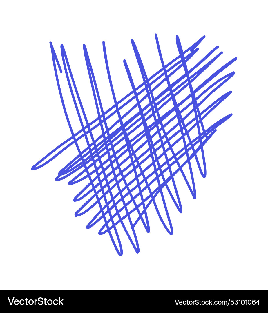 Scribble line hand drawn lines in pencil Vector Image