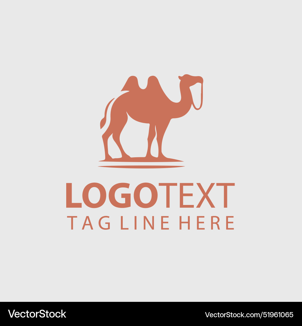 Camel logo Royalty Free Vector Image - VectorStock