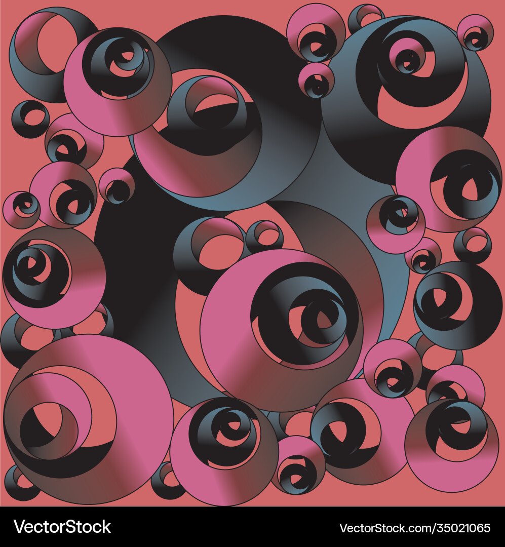 Colorful abstract circle background Royalty Free Vector